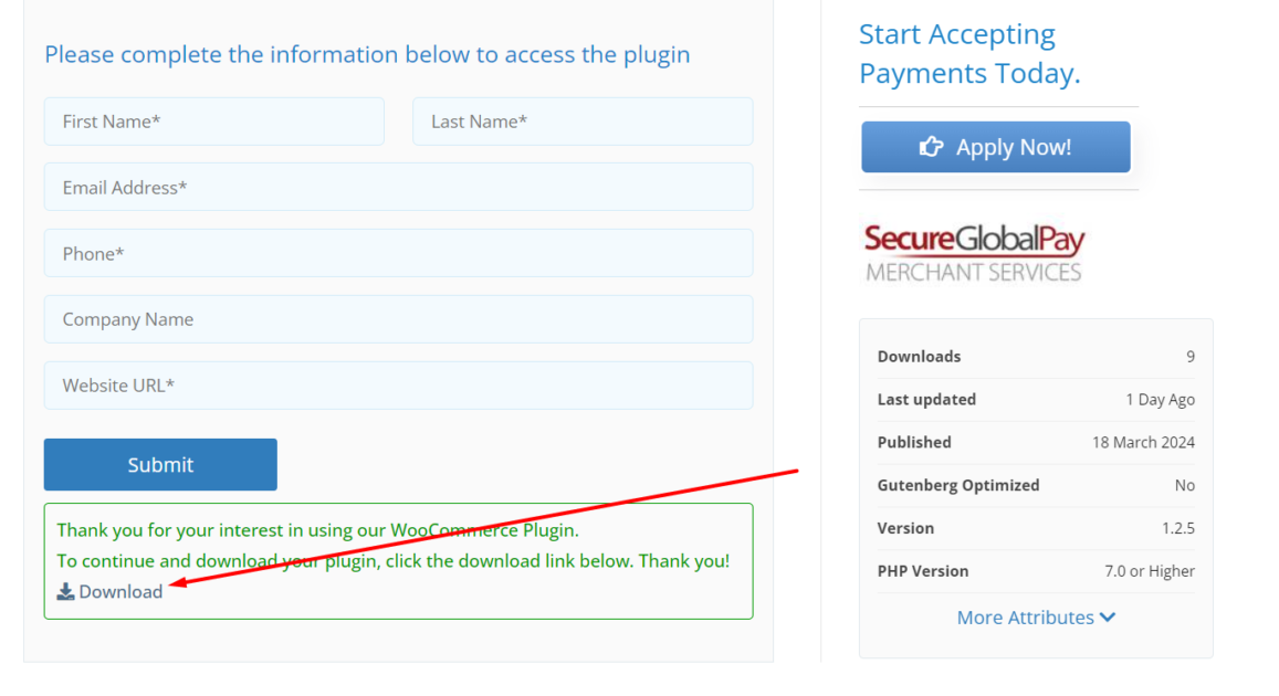 Installing the SecureGlobalPay Plugin on Your WooCommerce Site