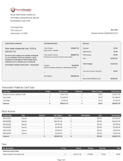 Payment Processing Statement - What to Look for When Reviewing