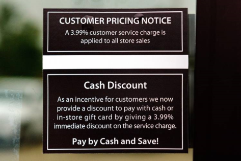Cash Discount Signage Examples & Free Templates